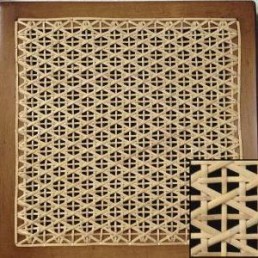 Diamond Cross Cane Pattern – Fancy Weave